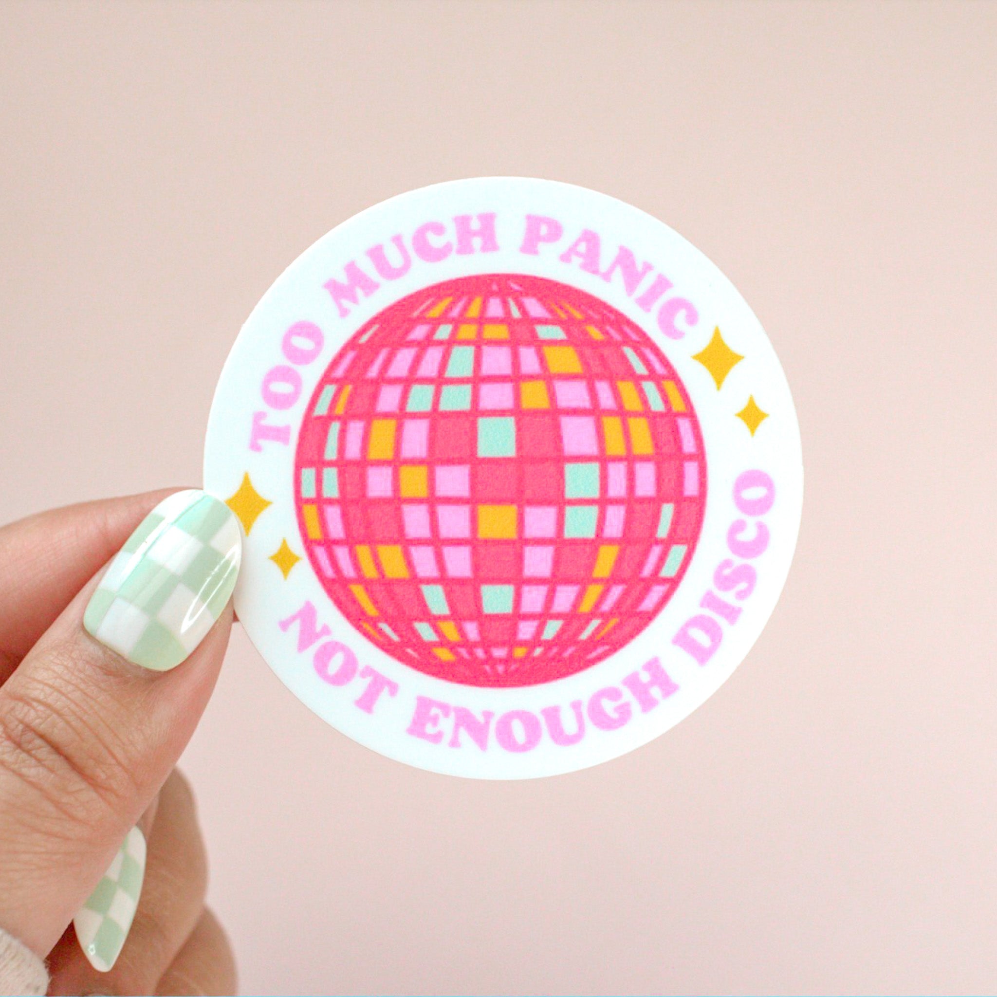 Disco Ball Sticker – Made by April-Lynn