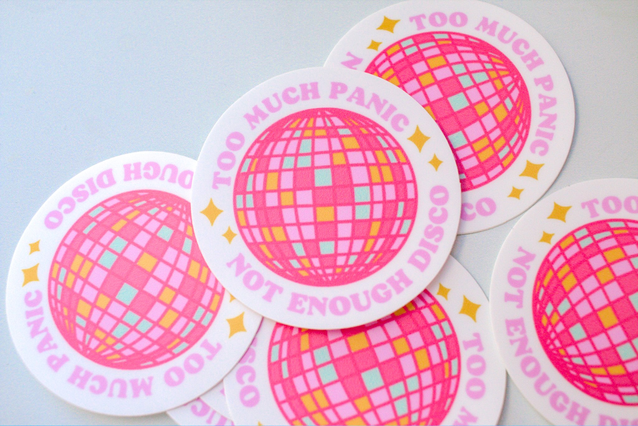 Disco Ball Sticker – Made by April-Lynn